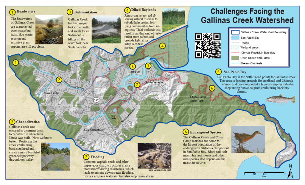 GWC Brochure and Map | Gallinas Watershed Council